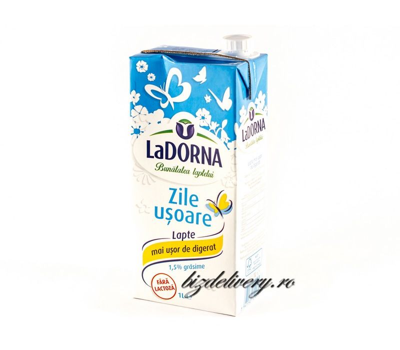 LA DORNA LAPTE FARA LACTOZA 1,5% 1L